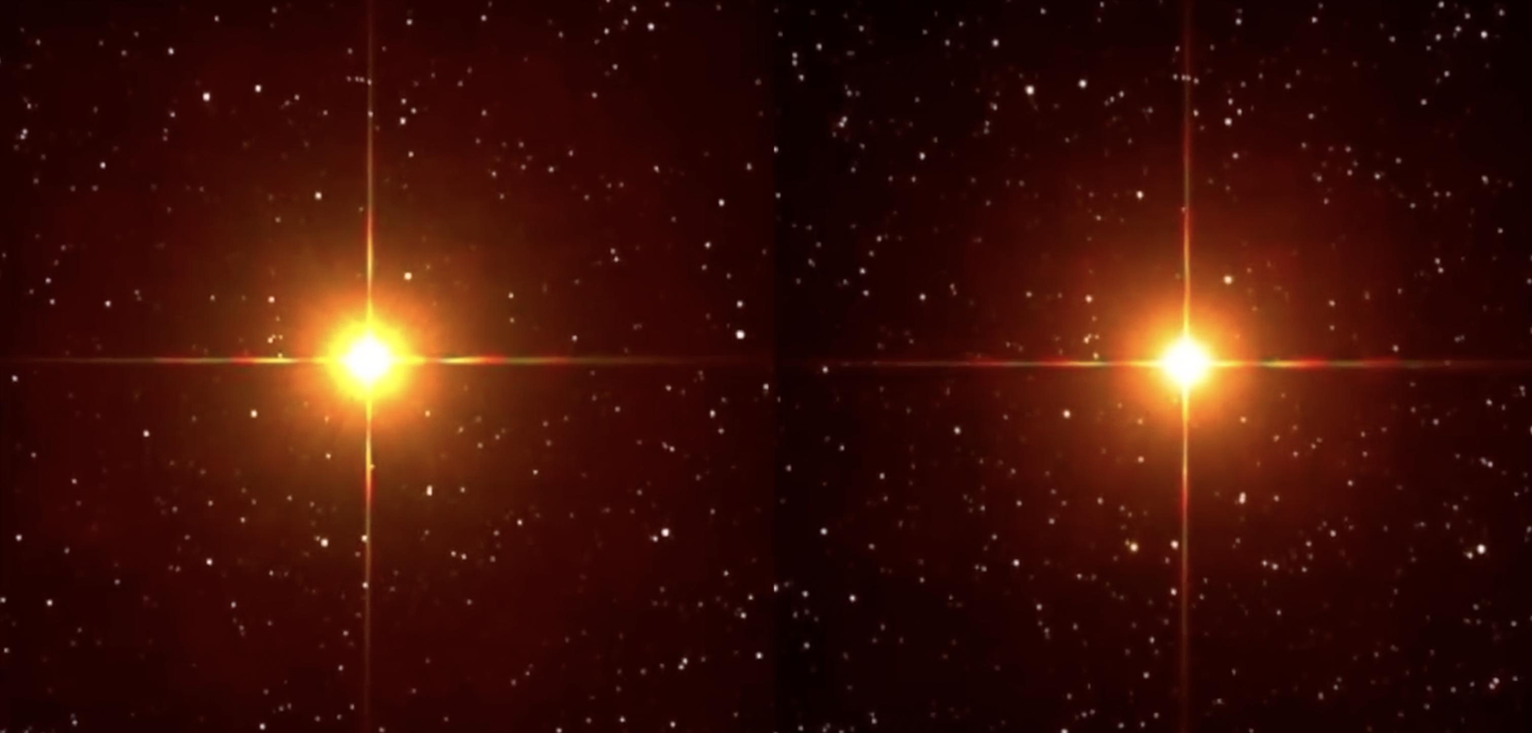 The red giant star Betelgeuse is gradually brightening. Will it go ...