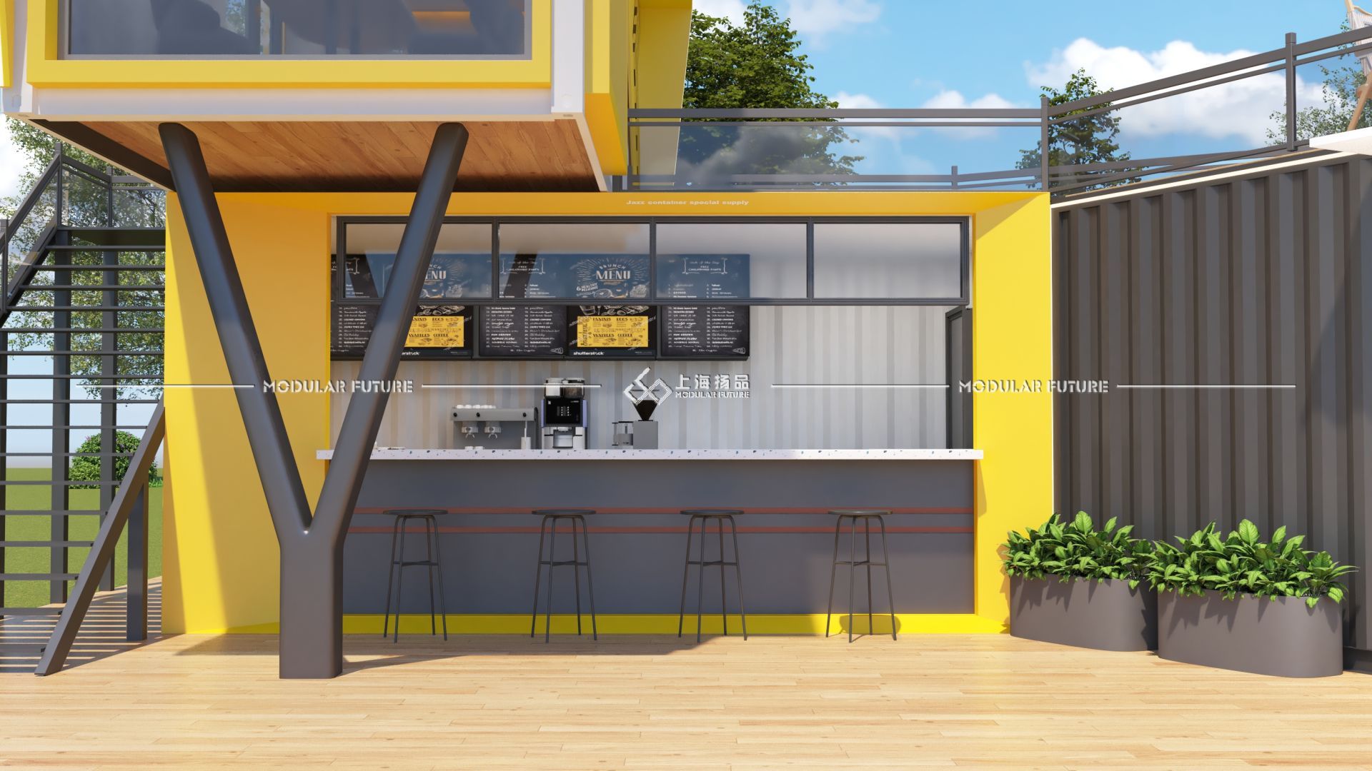 Harmony with nature, container camp: an innovative choice for camp ...