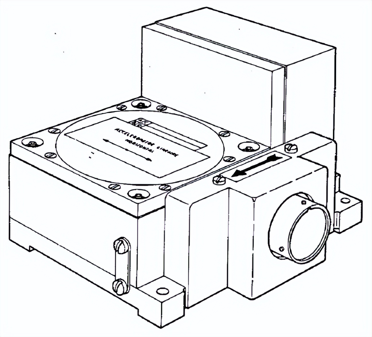 Working principle of two accelerometer units of helicopter onboard ...