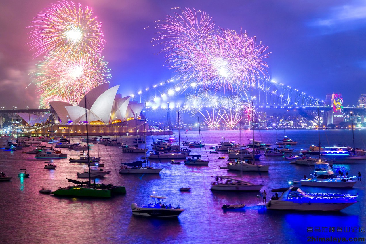 [World] 12 images of the most exciting fireworks display in the world ...