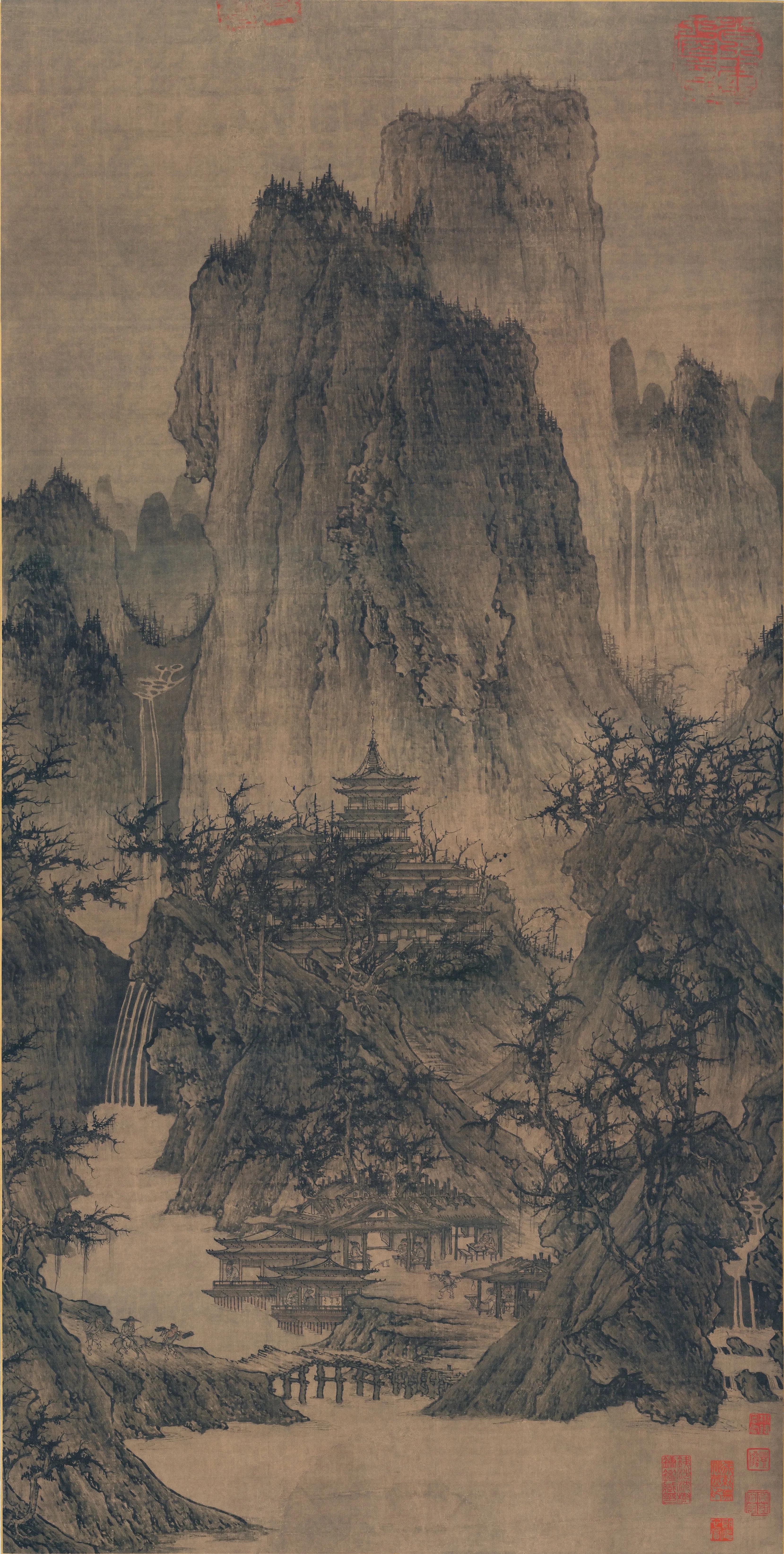 Appreciation of Breathtaking Details in Song Painting "Qingluan Xiao ...