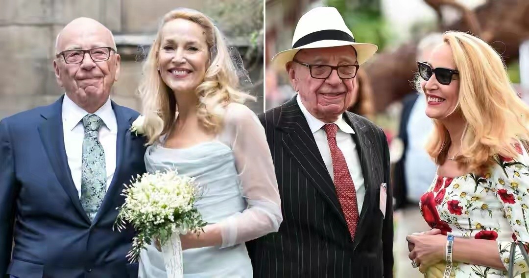 91-year-old Rupert Murdoch has a new girlfriend!On vacation at the ...