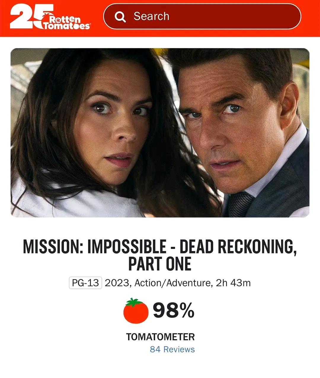 Awesome! Tom cruise starred in "Mission: Impossible 7" overseas media ...