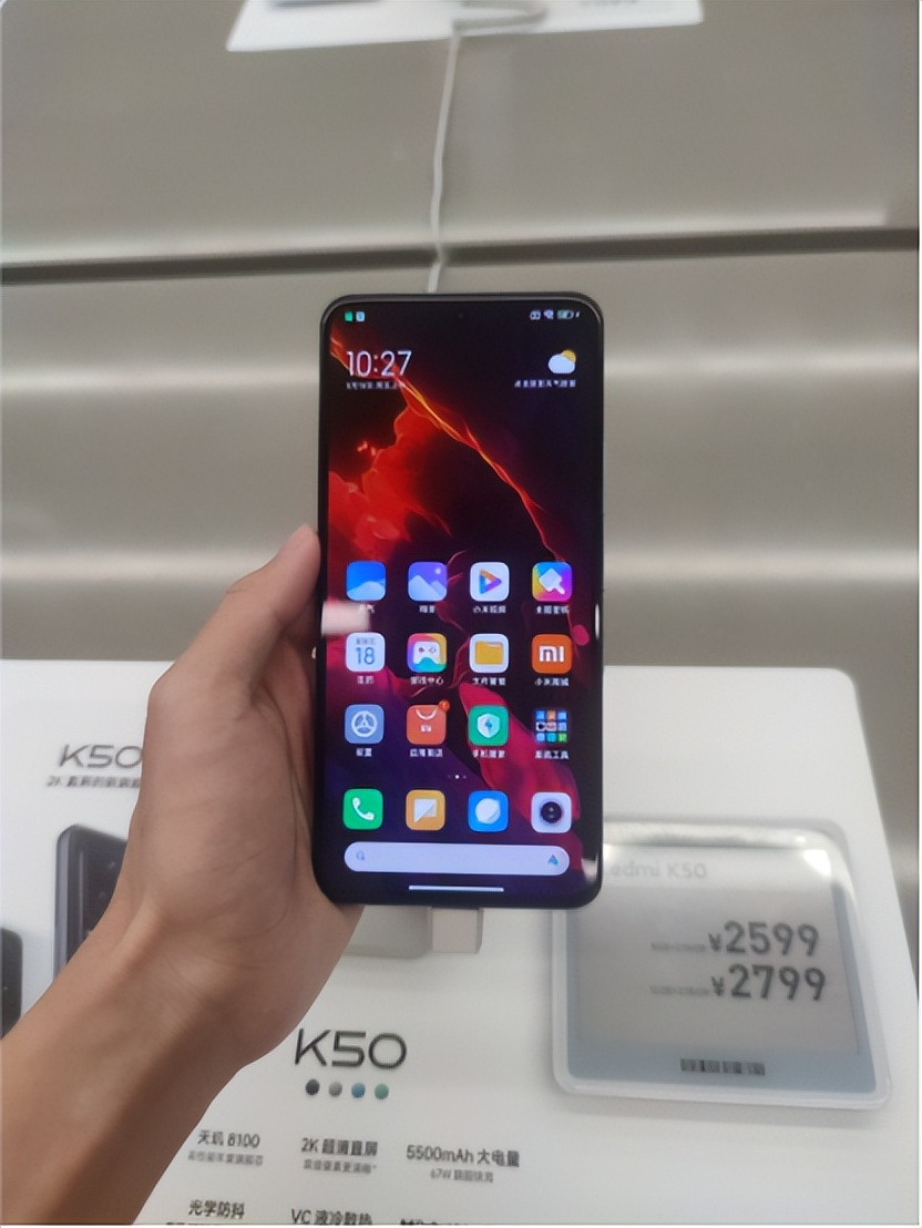 Mi Fan Tears Redmi K50 Pro offline experience, 120W fast charge + Dimensity 9000 reshapes the ...