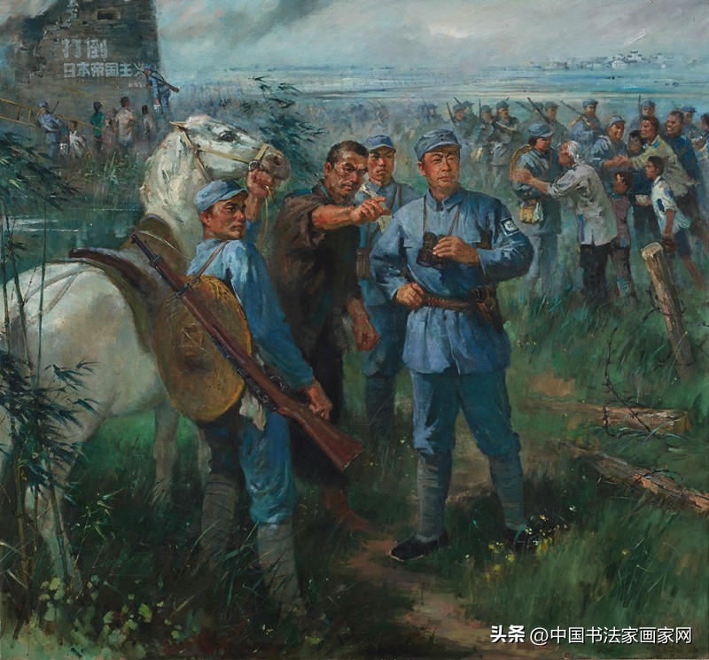 Appreciation of some works of Su Tianci's art series "Mark of History ...