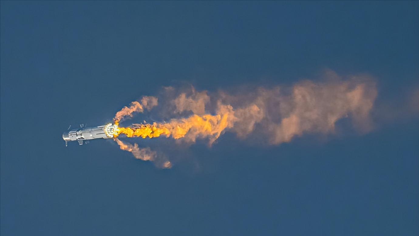 The 7,500-ton thrust SpaceX "Starship" flew "Black" for the first time ...