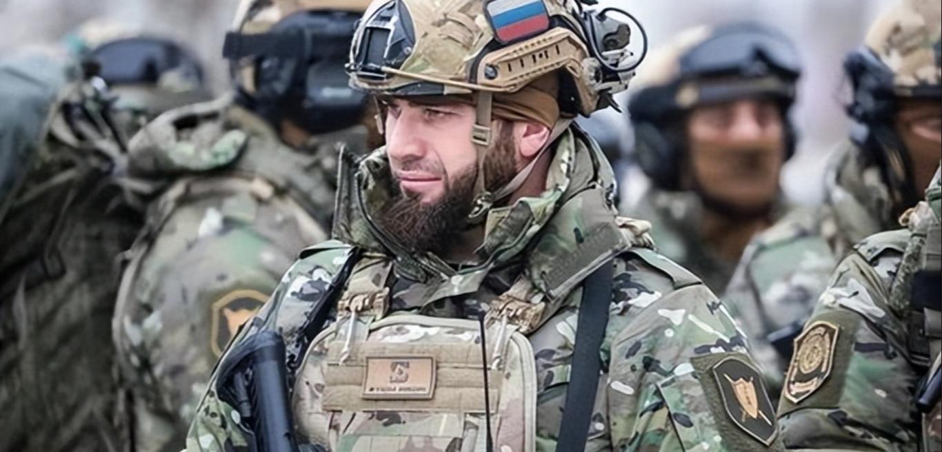 Chechen troops Kadro hid on the second line, but the Ukrainian armed ...