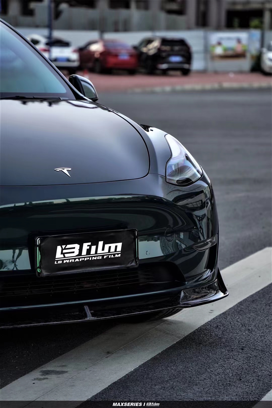 Tesla LB color change film Sanremo green, unforgettable retro depth - iNEWS