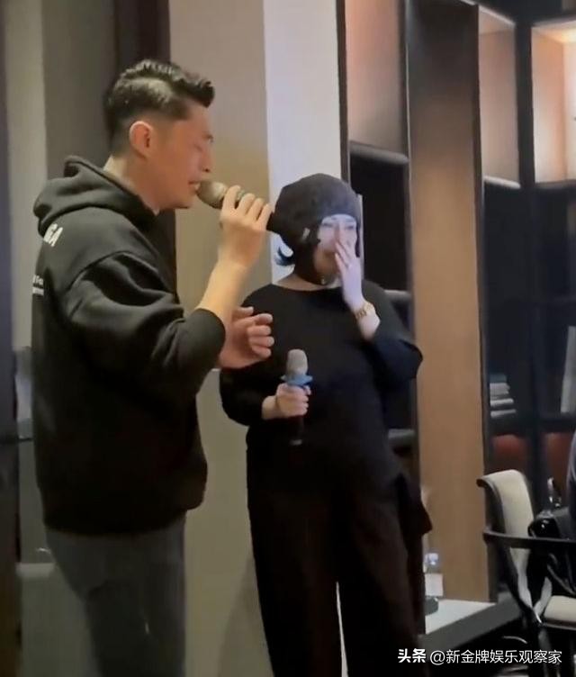 Wang Leehom Huo Jianhua organized a party, Lin Xinru called her husband ...