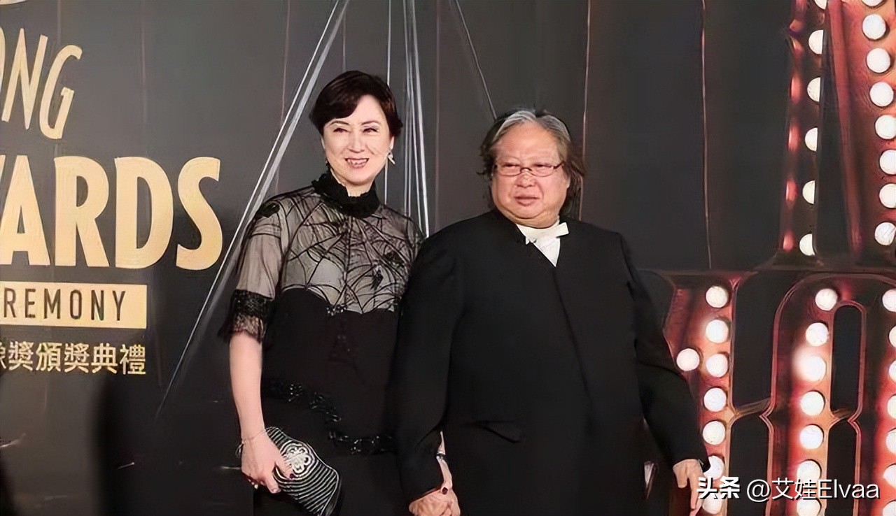 Sammo Hung walks the red carpet with his lovely wife, he is really ...