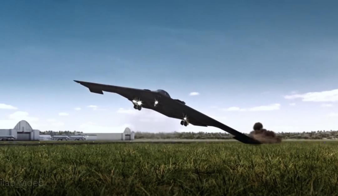 The U.S. B2 stealth bomber crashed, and $2.4 billion was turned into ...