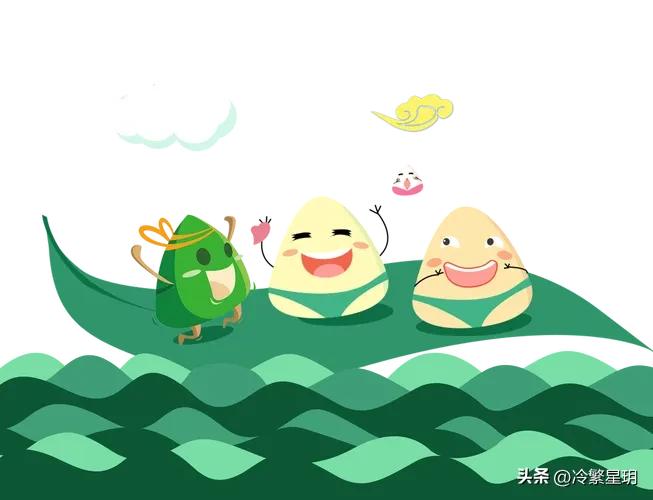 The fragrant rice dumpling conveys the love in the world, and Yiyi's ...