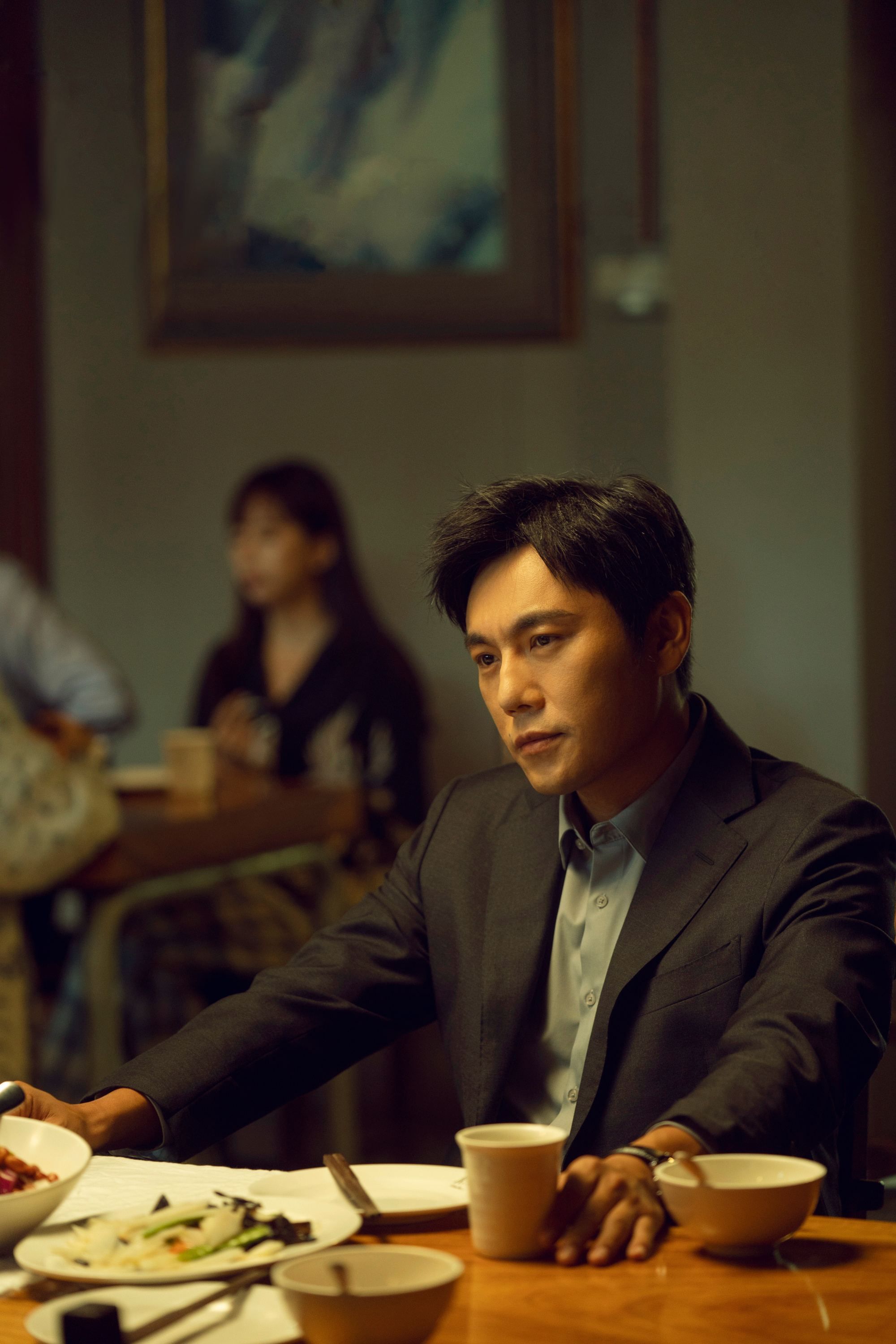 Qin Hao reproduced the famous scene of "The Long Season", and after ...