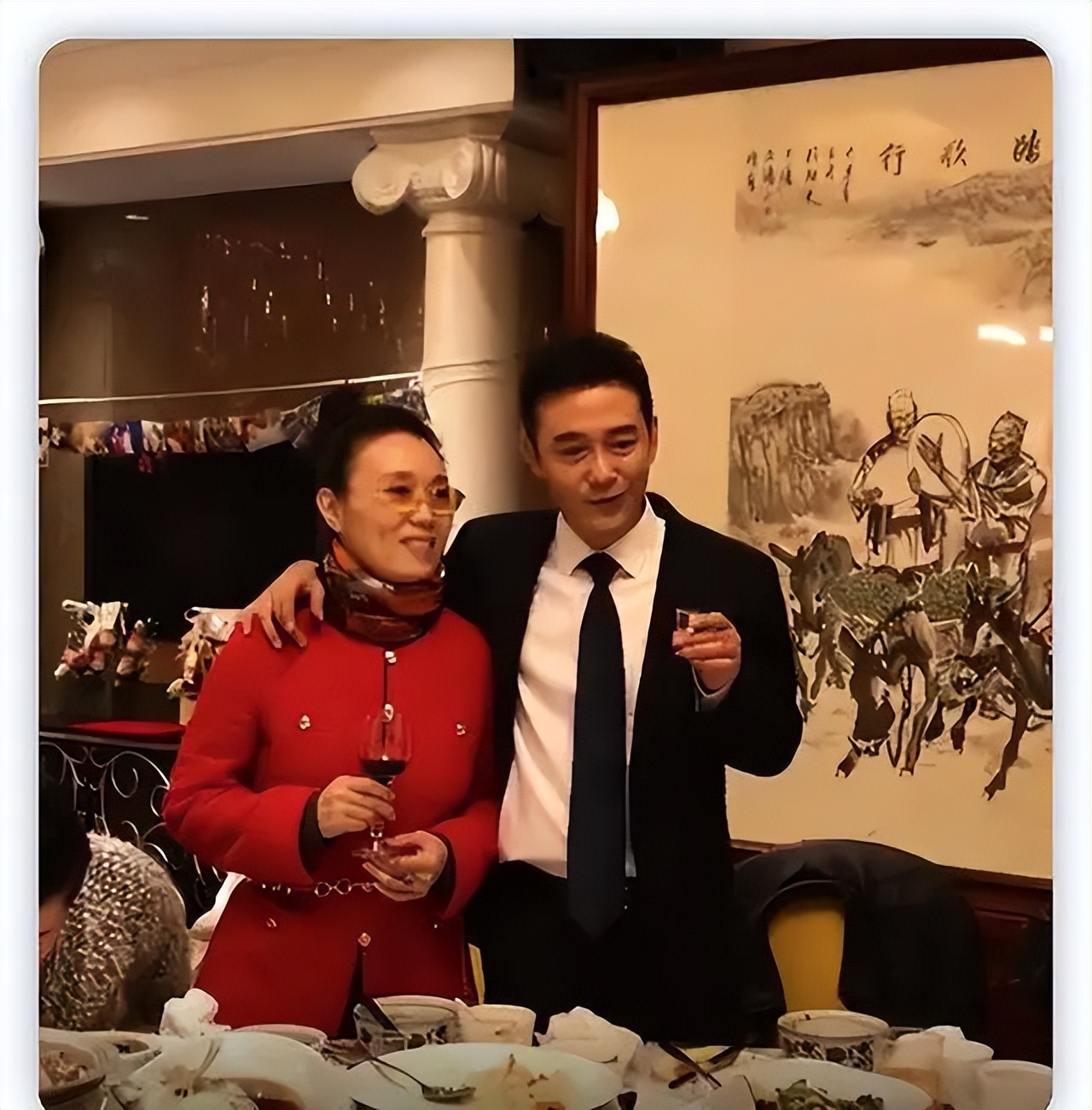 He is handsome and has good acting skills. He married a wife who is 15 ...