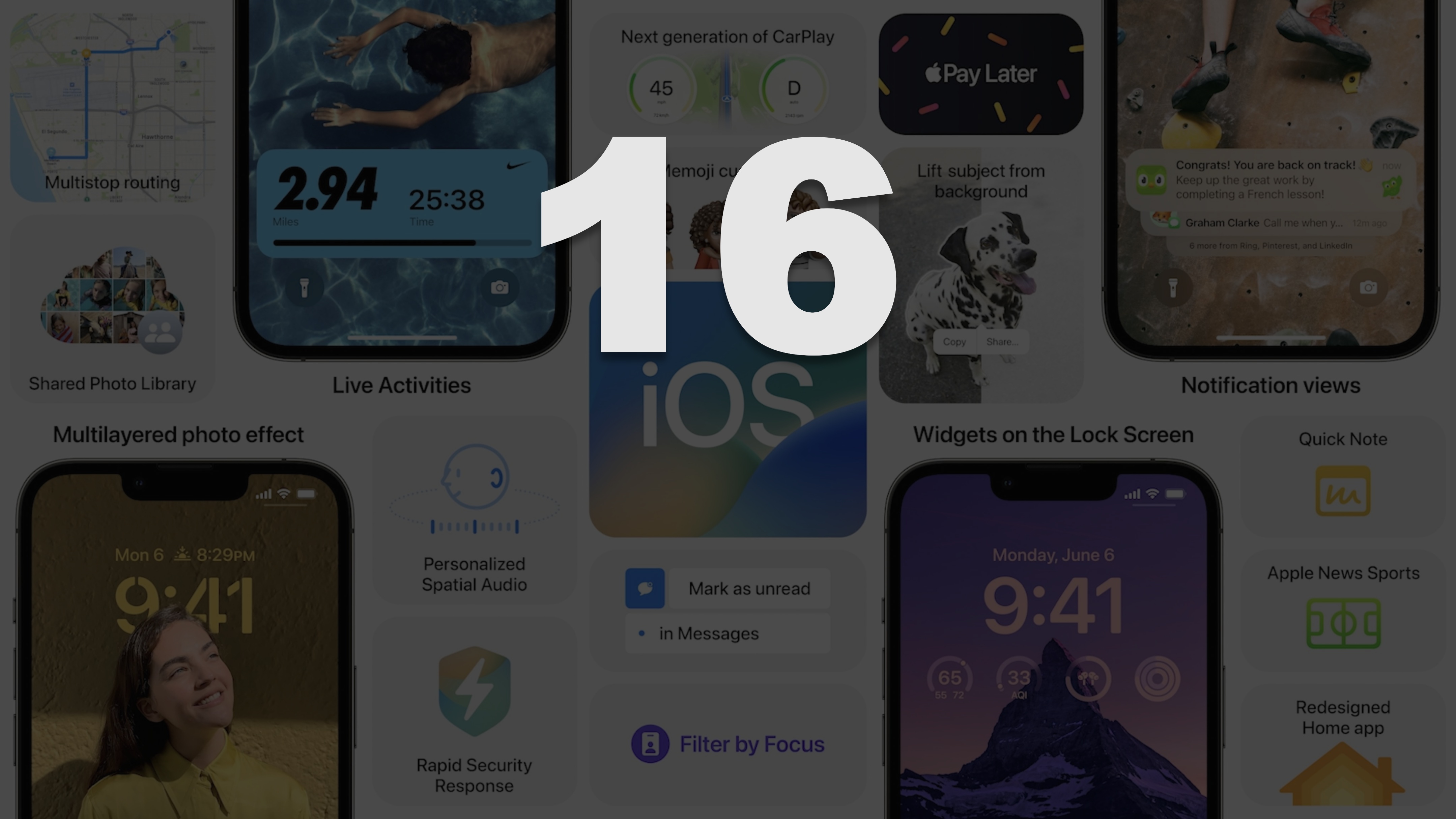 iOS16 released!New custom lock screen interface, which is too strong - iNEWS