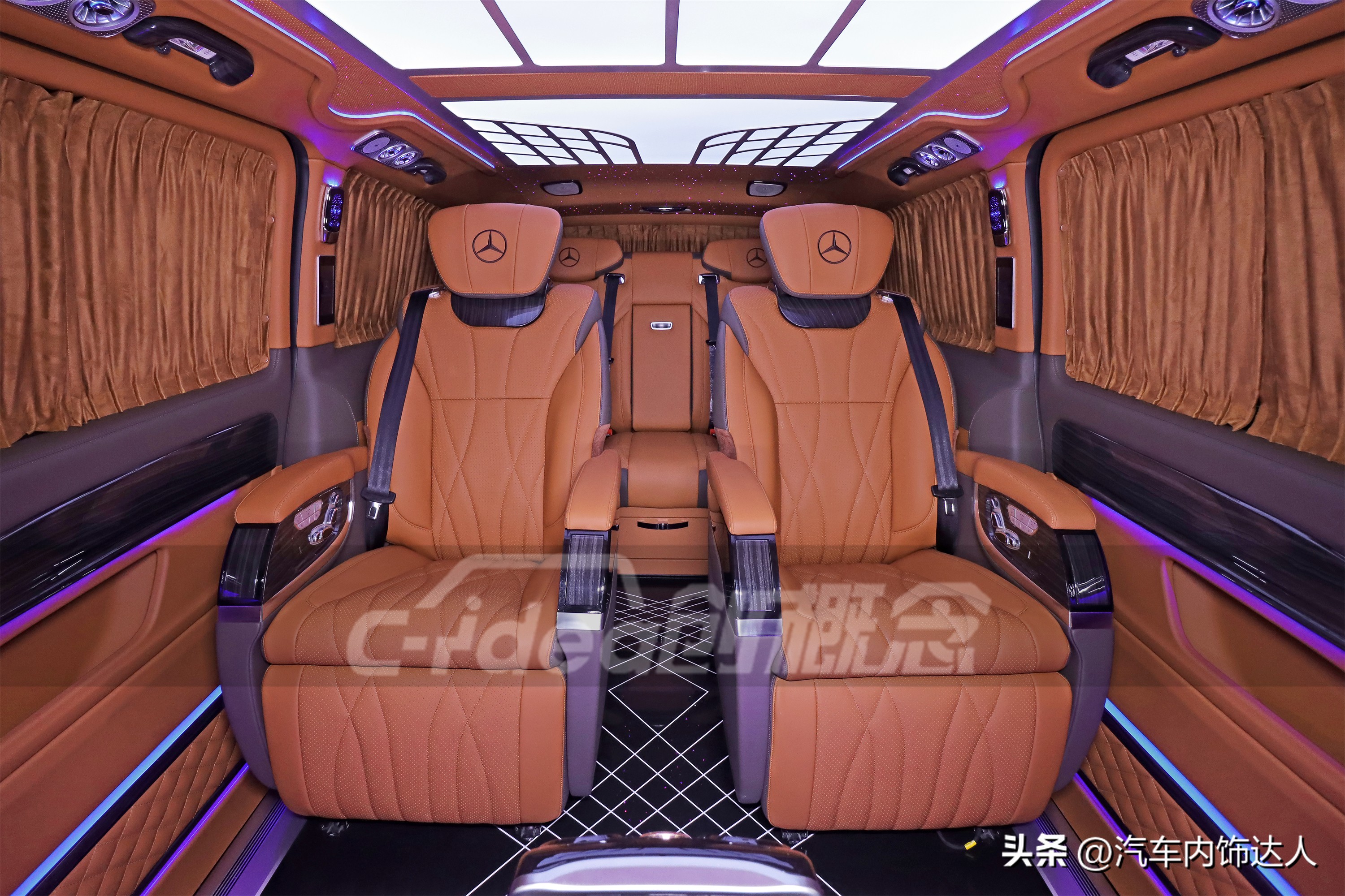 Such an intimate custom modification of Mercedes-Benz Vito is ...