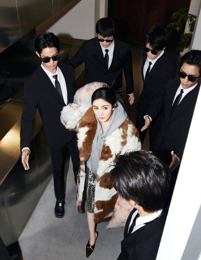 Yang Mi's inspirational party blockbuster was released, and the fur ...