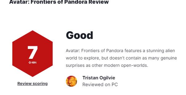 "Avatar Pandora Frontier" rating lifted: MC media averaged 73 points ...
