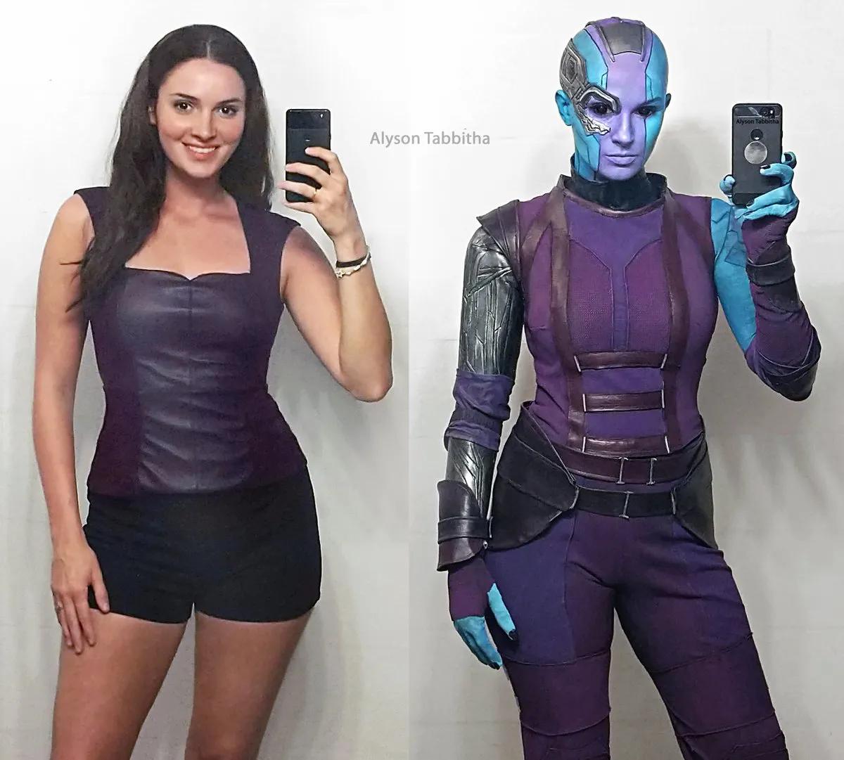 Cosplayer disguise artist, Alison Tabbitha (Alyson Tabbitha) - iNEWS