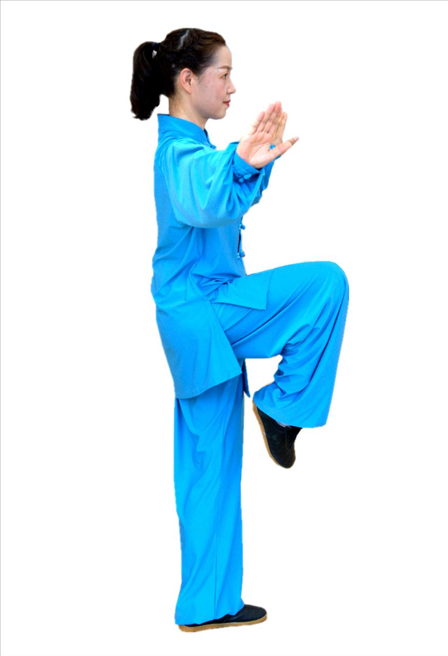 Teach you to learn 28 forms of Taijiquan (the 6th form of cross ...