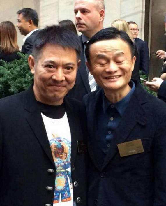 On Jack Ma's 50th birthday, Jet Li, who has been in shadow for many ...