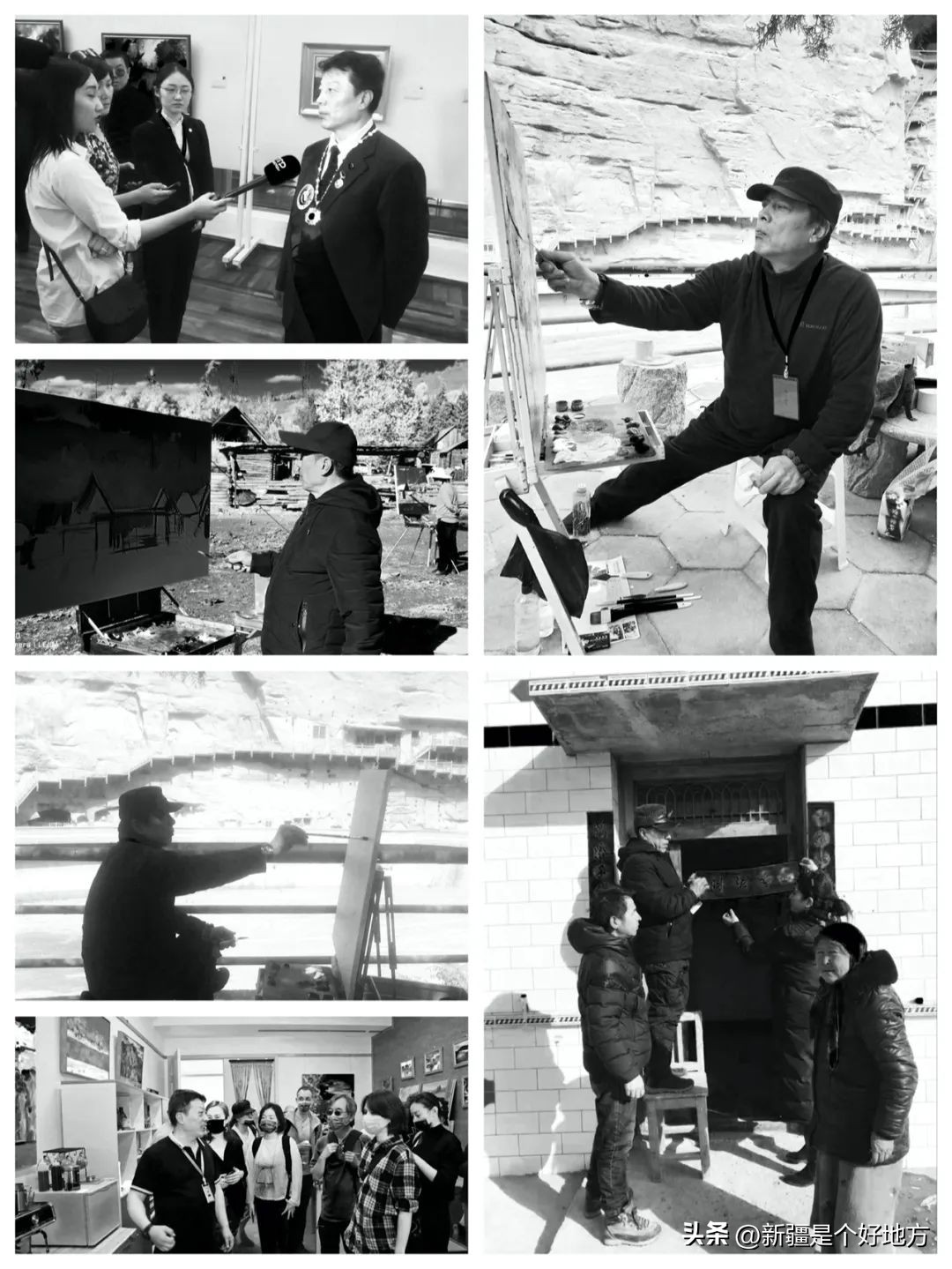 Painter Style of Xinjiang Academy of Painting - iNEWS