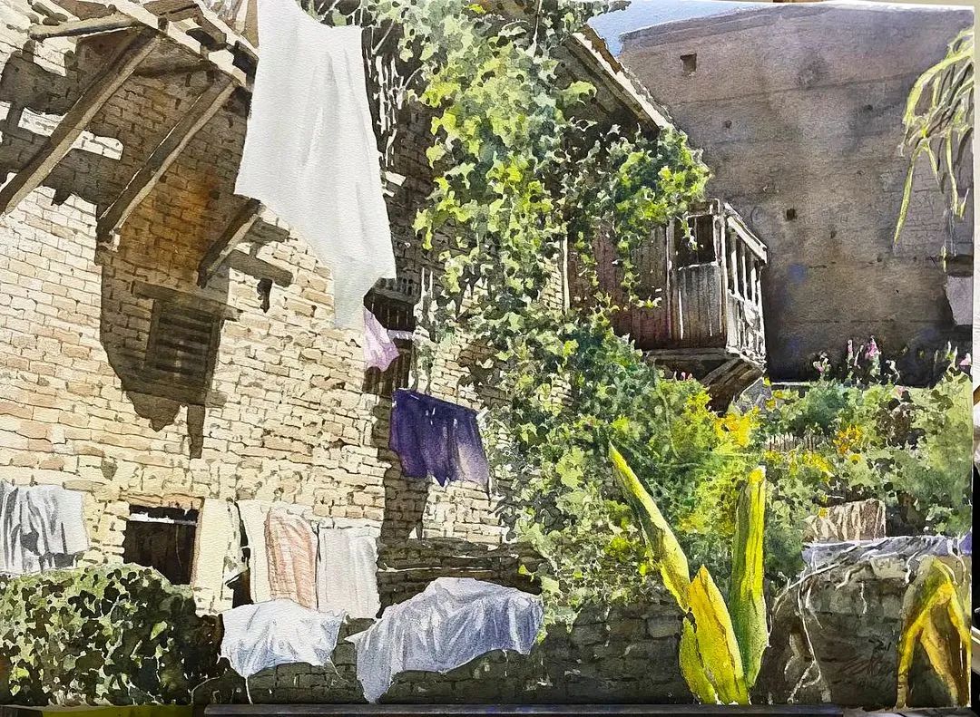 Wang Jincheng, a well-known watercolor painter in Singapore: the beauty ...