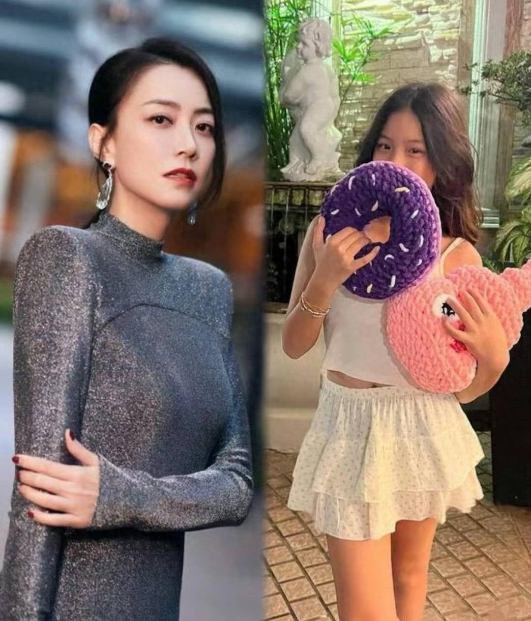 Golden agent Huo Wenxi showed off her daughter's face for the first time, and rich woman Gambi ...