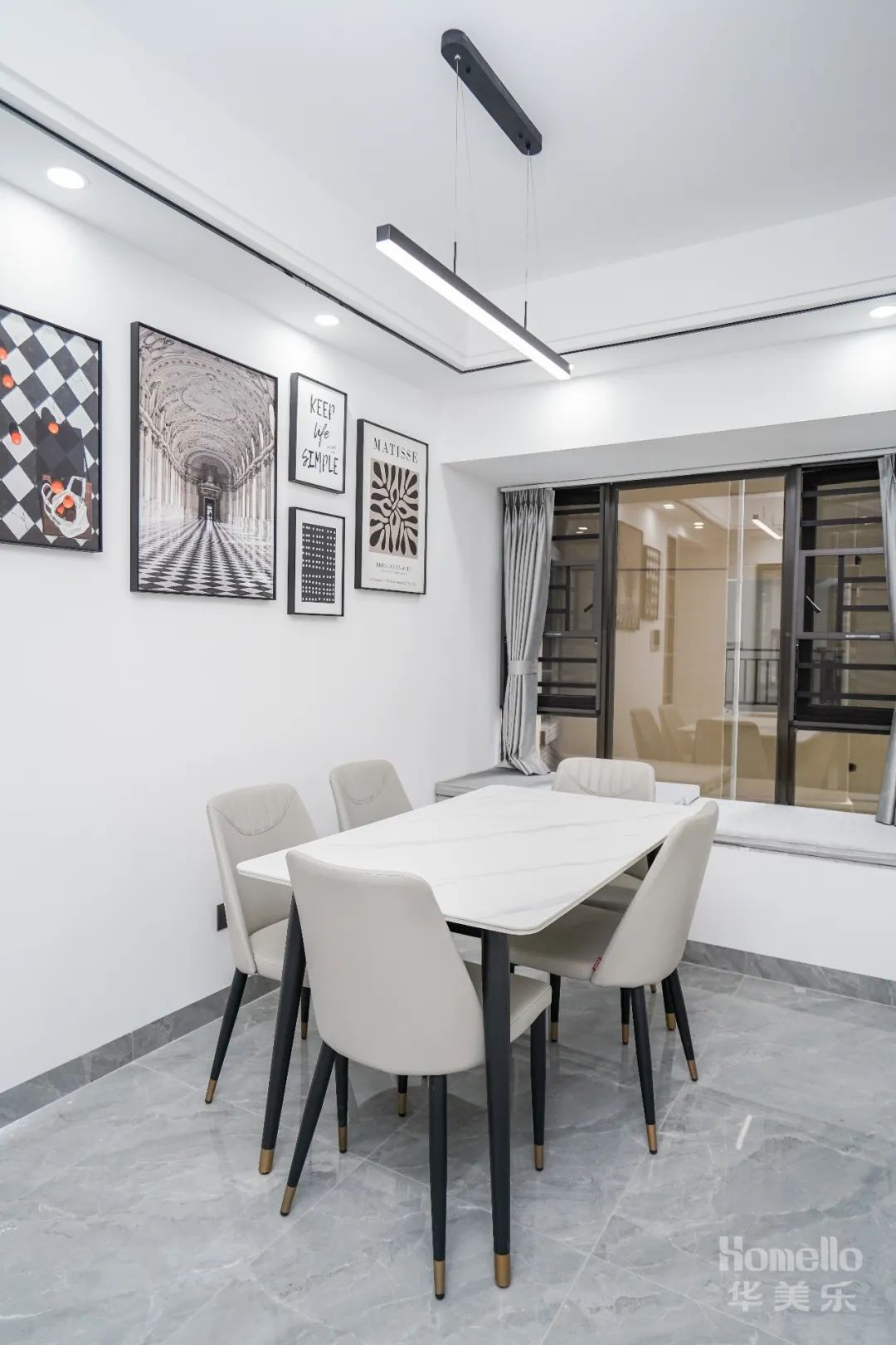 The spacious layout of the horizontal hall, the bedroom is fully ...