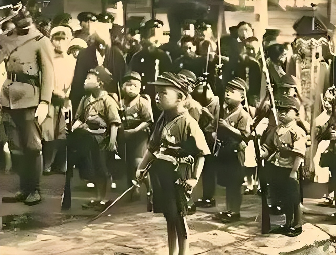 At the end of World War II, Japan was almost divided into four ...