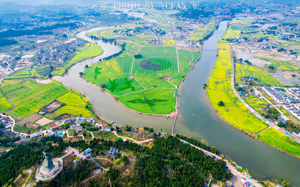 Spring in Chongqing starts from Tongnan. The most beautiful sea of ...