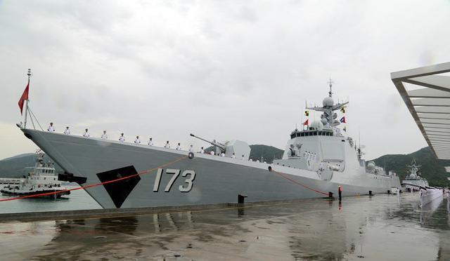 The domestic fourth-generation destroyer 052E goes to sea, and its ...
