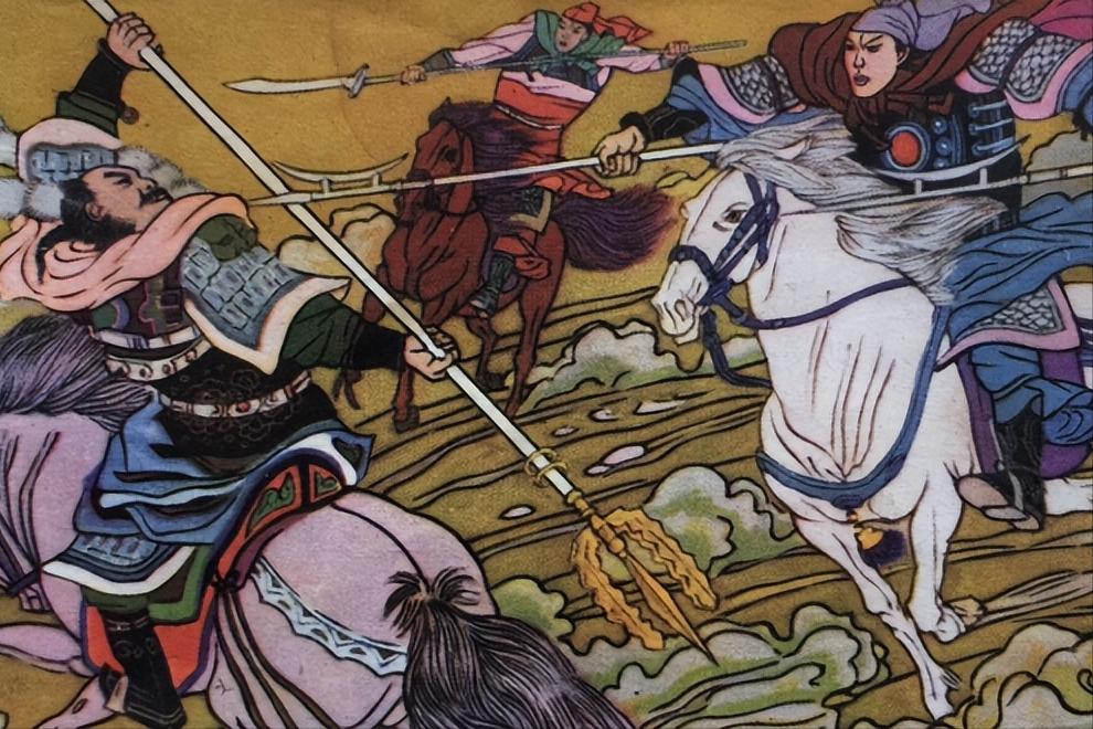 There are nineteen generals in the second generation of the Yue family ...