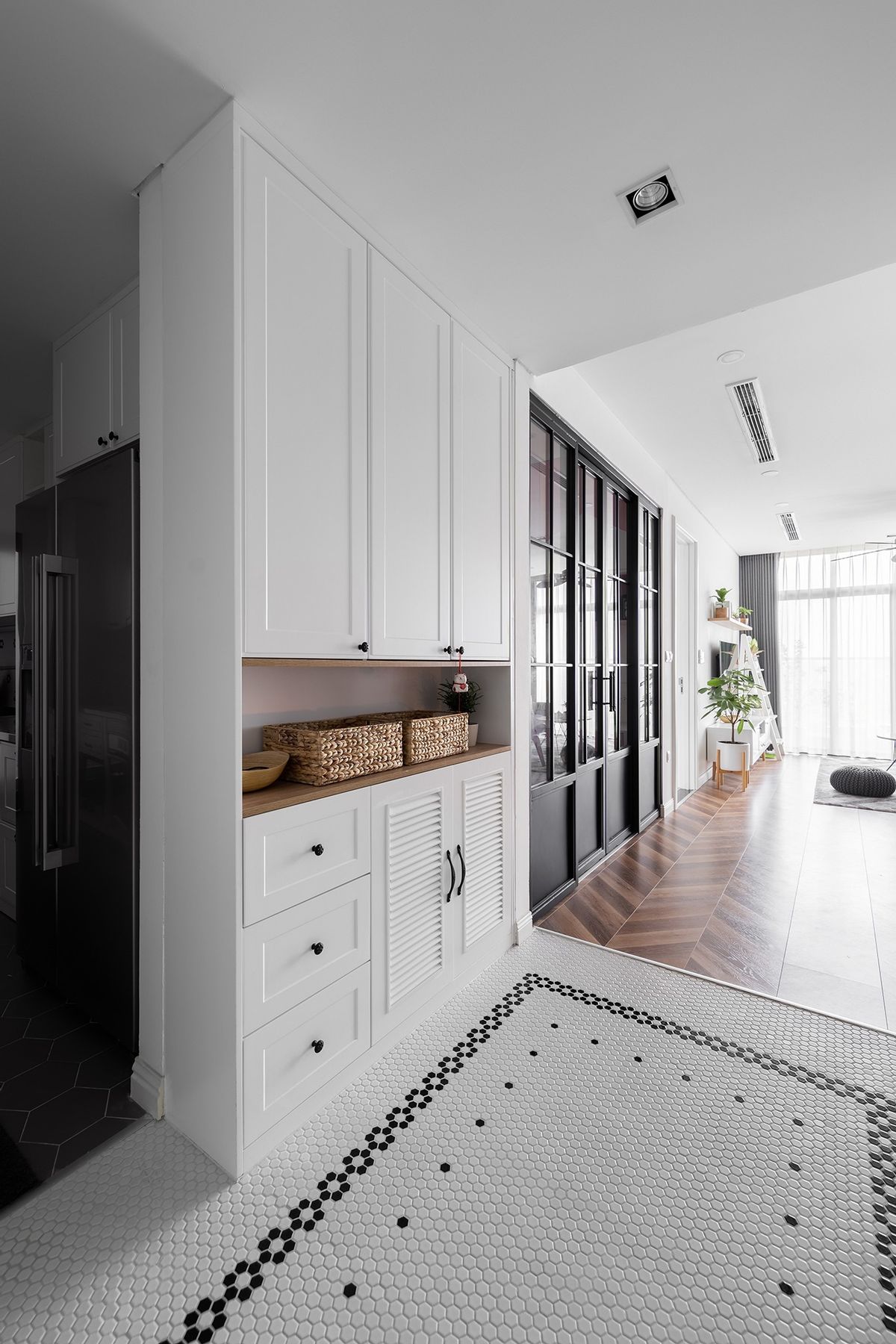 This is the most authentic decoration for ordinary people, 105㎡ is ...