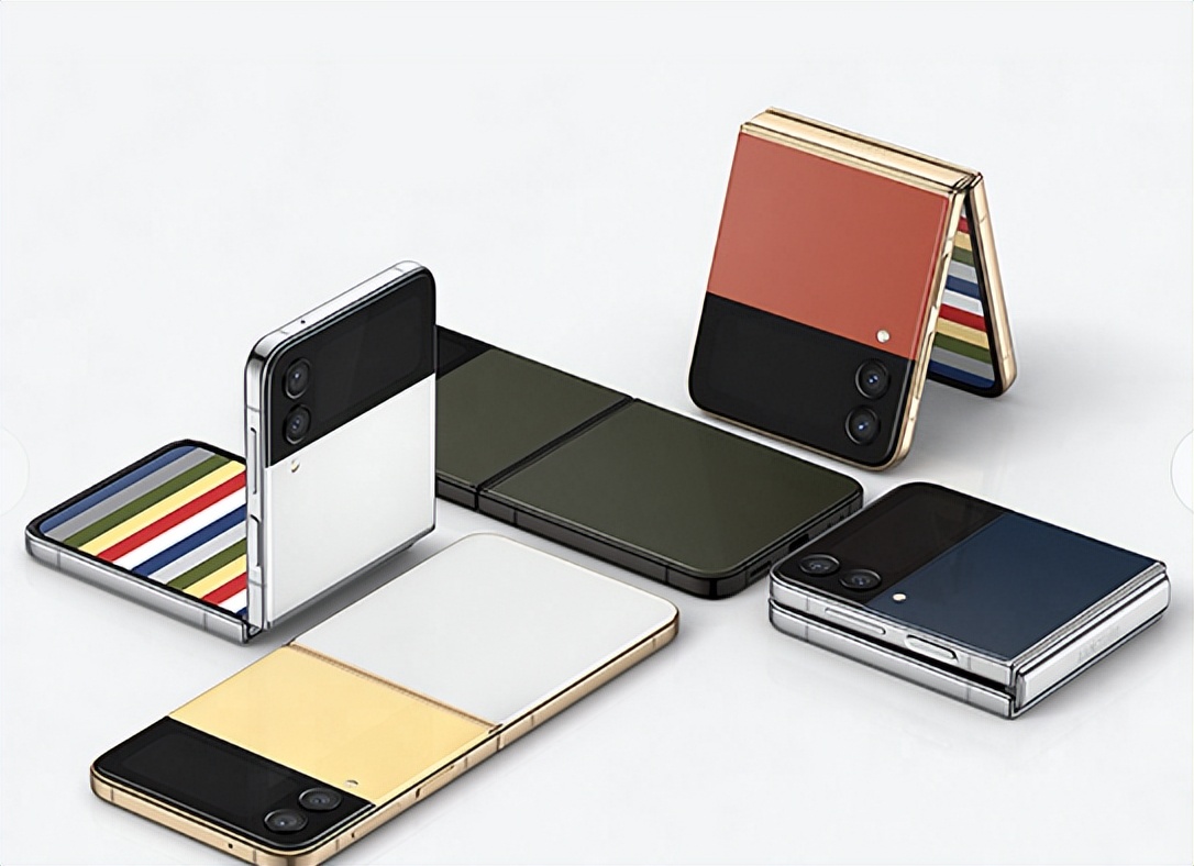 Performance innovative vertical folding screen mobile phone, Samsung ...