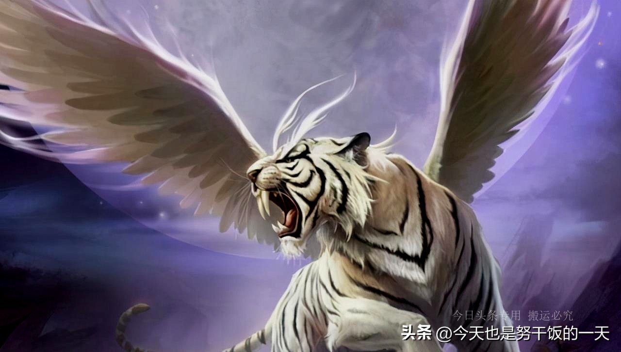 "The four reincarnations of the green dragon, the three white tigers ...