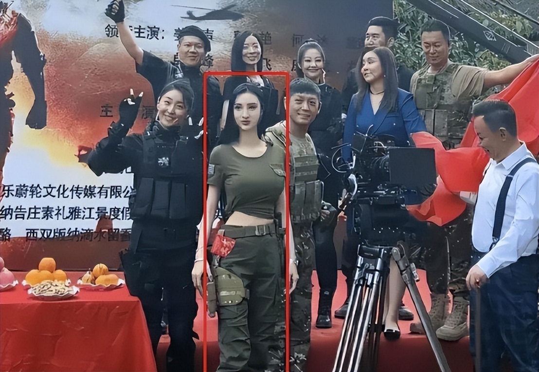 Plastic surgery face acting in Anti-Japanese War movie was severely ...