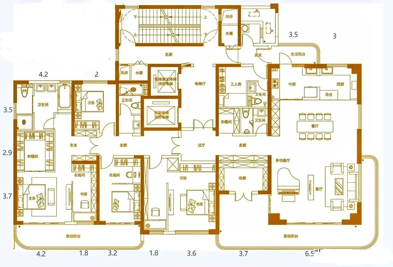 This may be the best large flat floor plan you have ever seen! - iMedia