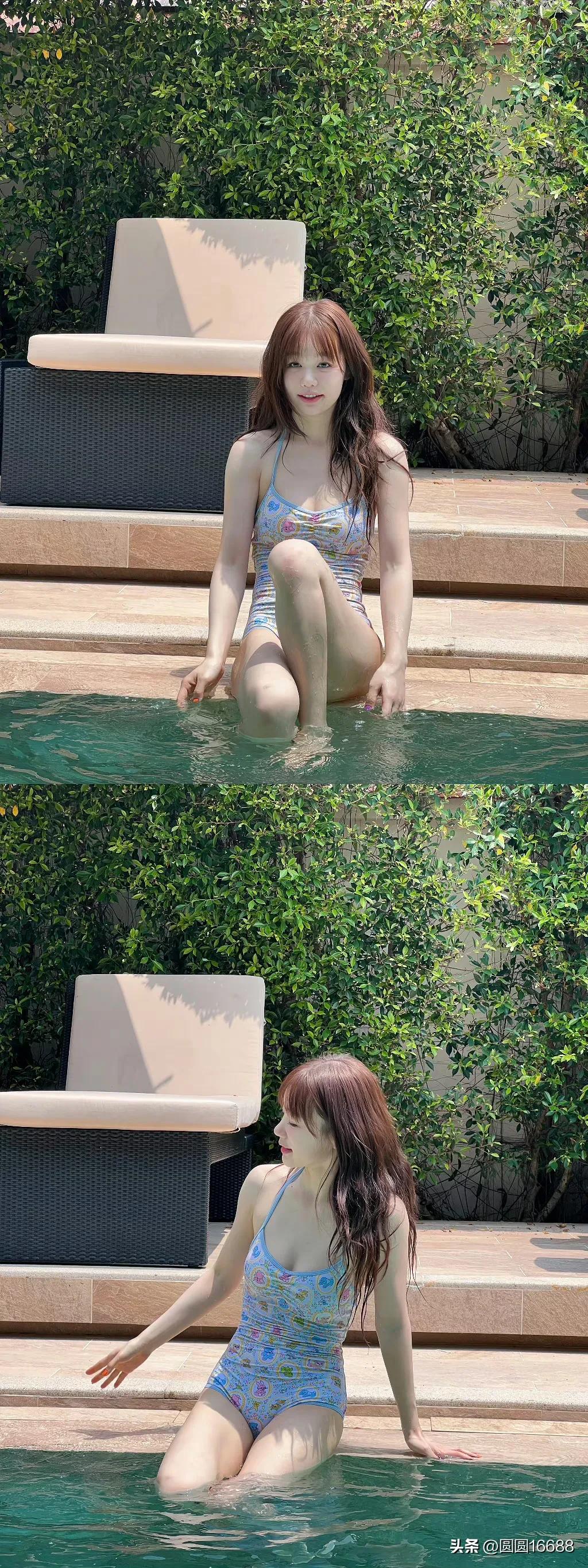 Xu Mengjie's swimsuit photos caused heated discussions among netizens? - iNEWS