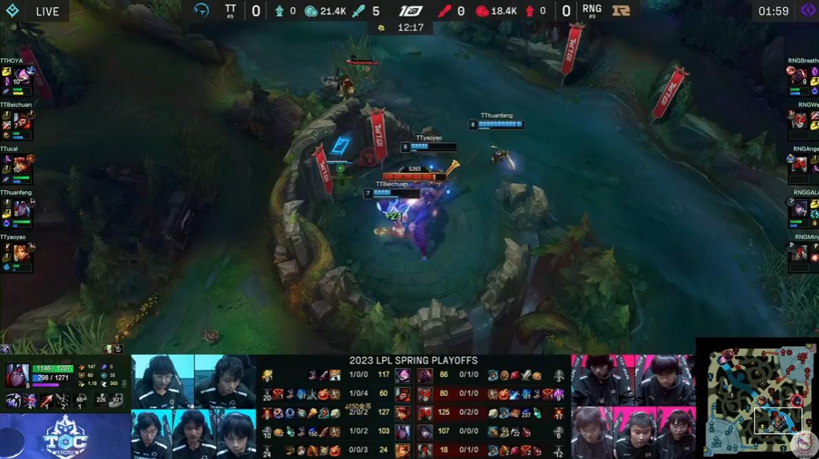 The first game of the LPL playoffs is the grievance game? TT ruthless ...