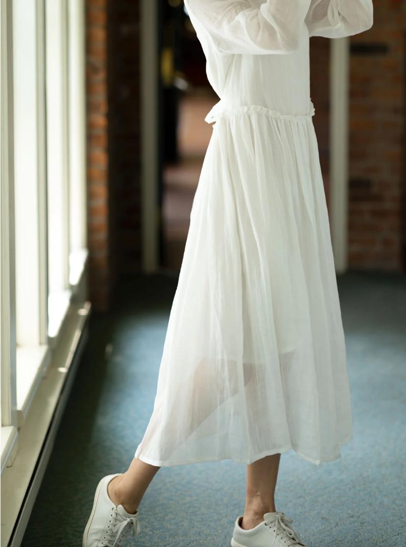 A light choice to travel through time, ramie clothing will bring you ...