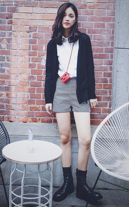 How to match a knitted cardigan to look good?These 4 collocation rules ...