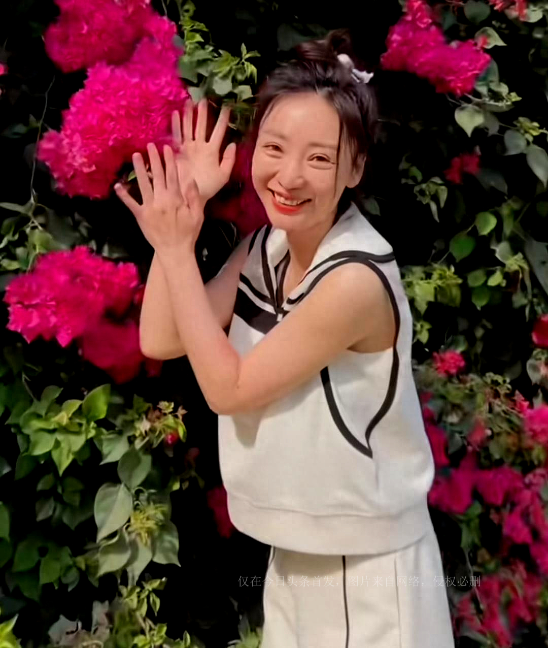 The recent exposure of 42-year-old Liu Yan shows that she is so thin ...