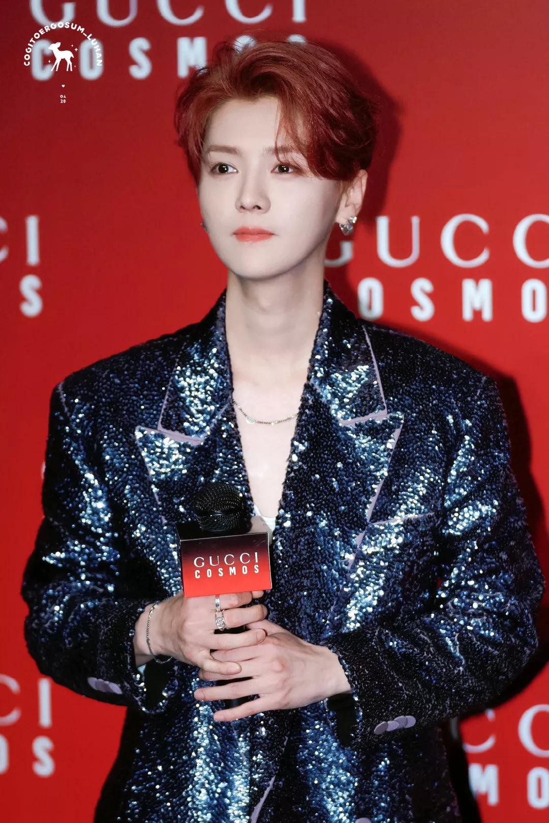 Lu Han's Gucci event yesterday - iMedia