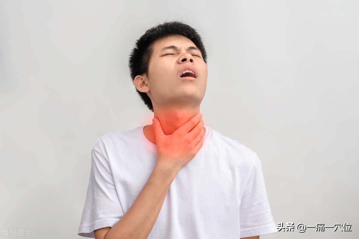 Sore throat, strange feeling, phlegm feeling, share a few acupoints to ...