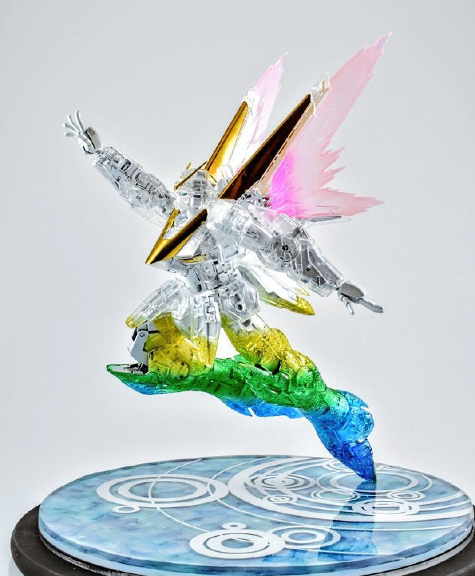 The correct way to play the transparent gunpla, the gradient painting ...