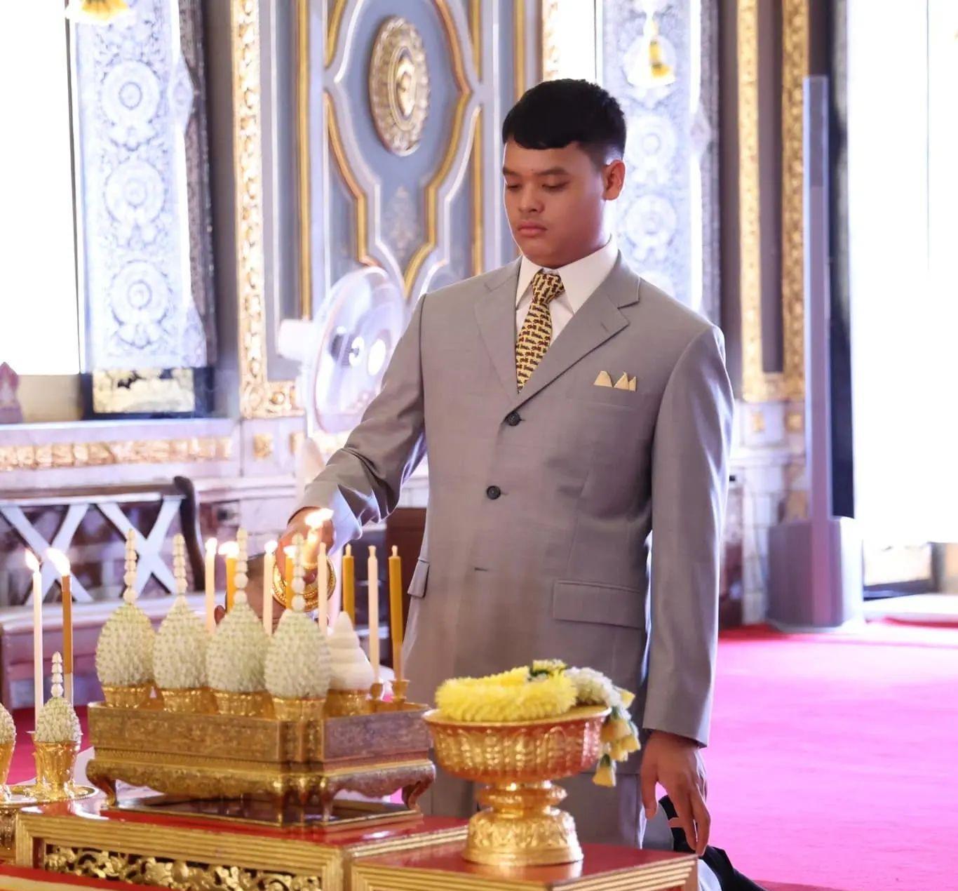 The 17-year-old Thai prince Ti Banggong has returned to China! He also ...
