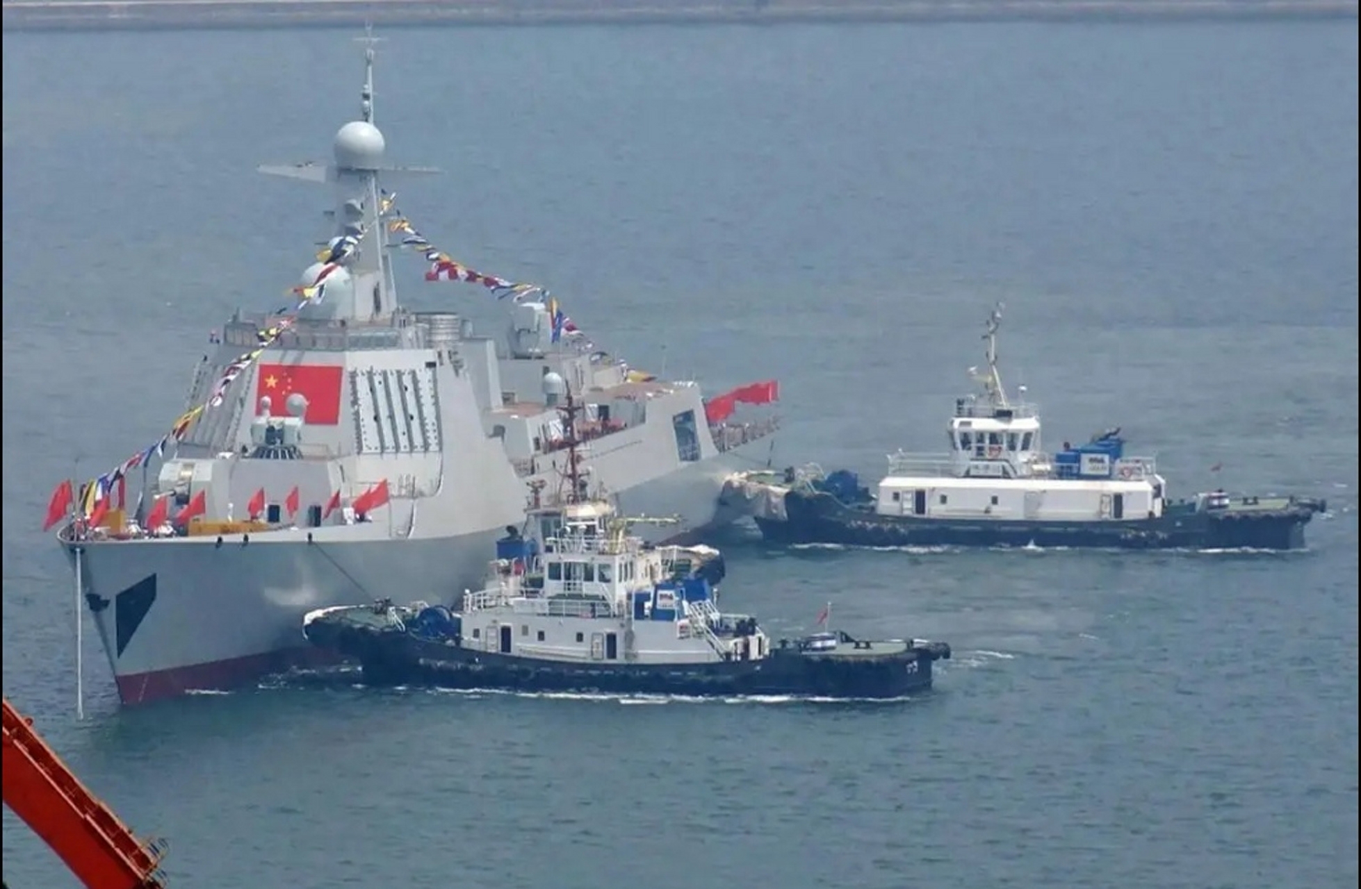 The No. 9 ship of the 052DL modification was launched in Dalian. Our navy will soon have 51 ...