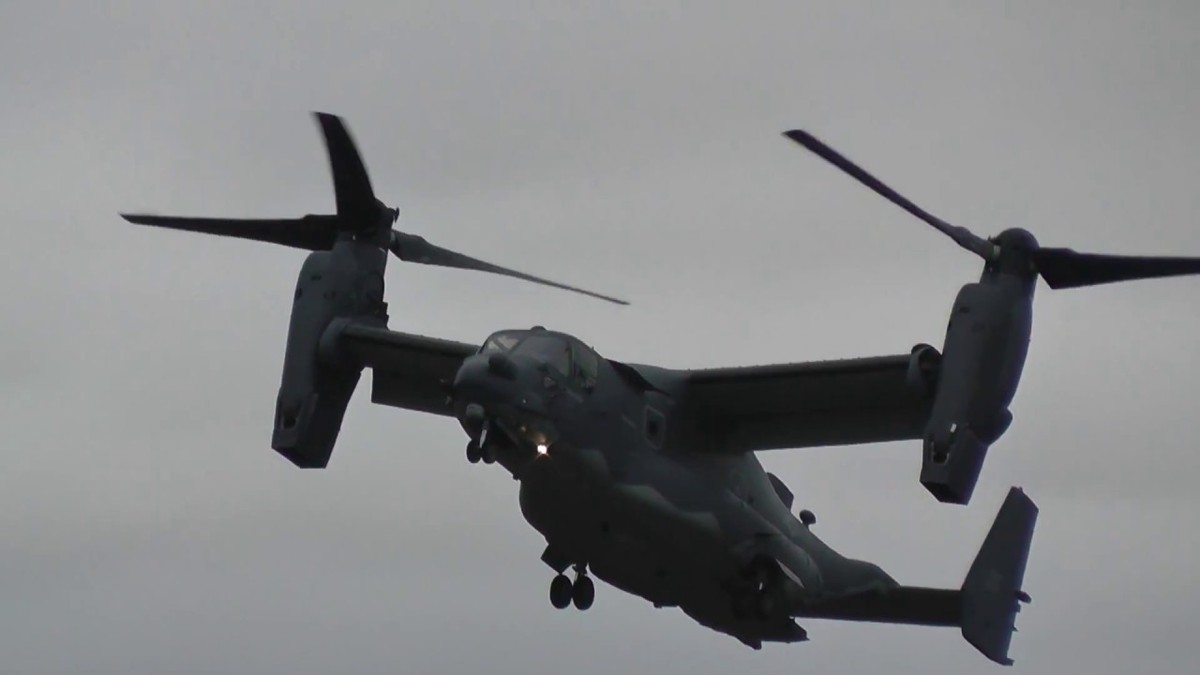 Three in a row!V22 Osprey crashed in Norway, made a forced landing in ...