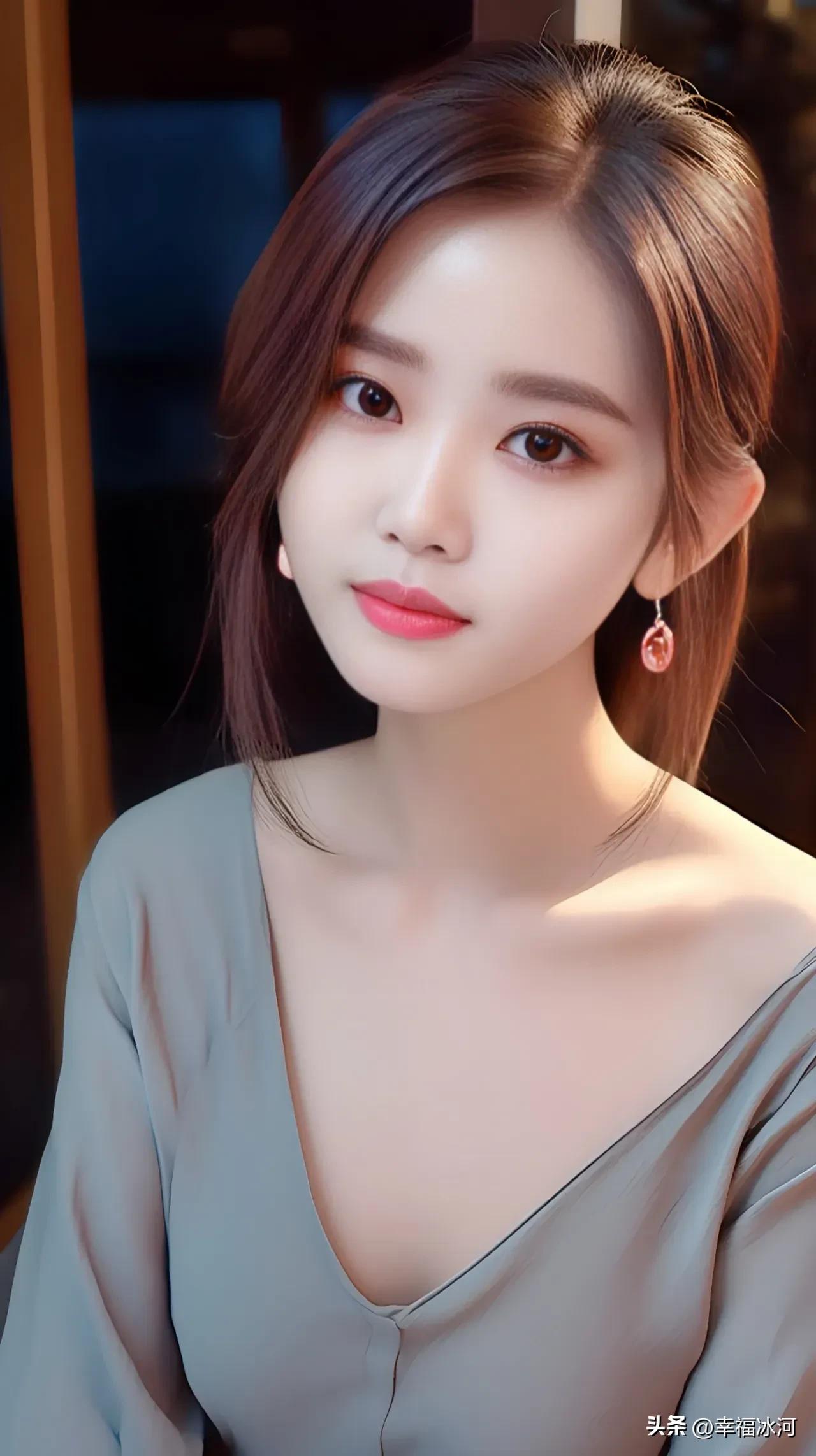 Beauty article 2: Light eyebrows are like autumn water, jade skin is ...